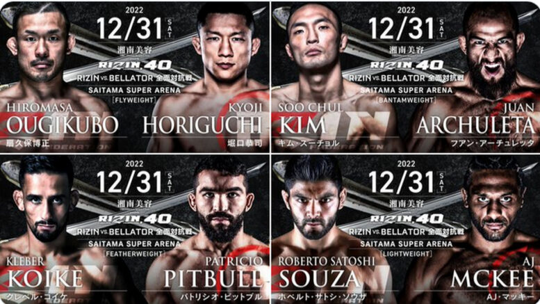 Pride on the Line as Rizin and Bellator Rivals Prepare for War